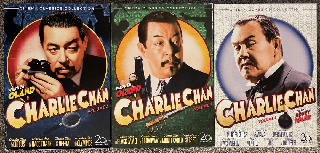 Charlie Chan Cinema Classics Collection DVD Box Boxed Sets Lot Volumes ...