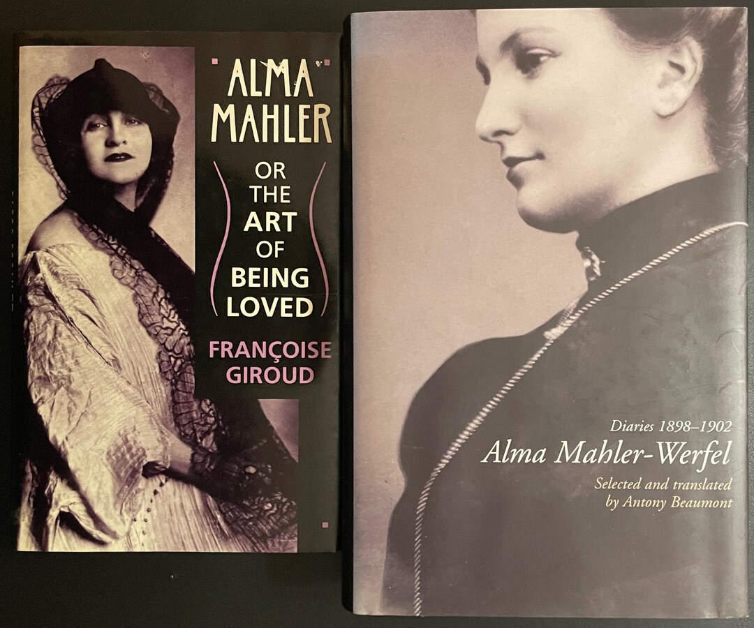 Alma Mahler Book Lot: the Art of Being Loved by Francoise Giroud & Alma ...