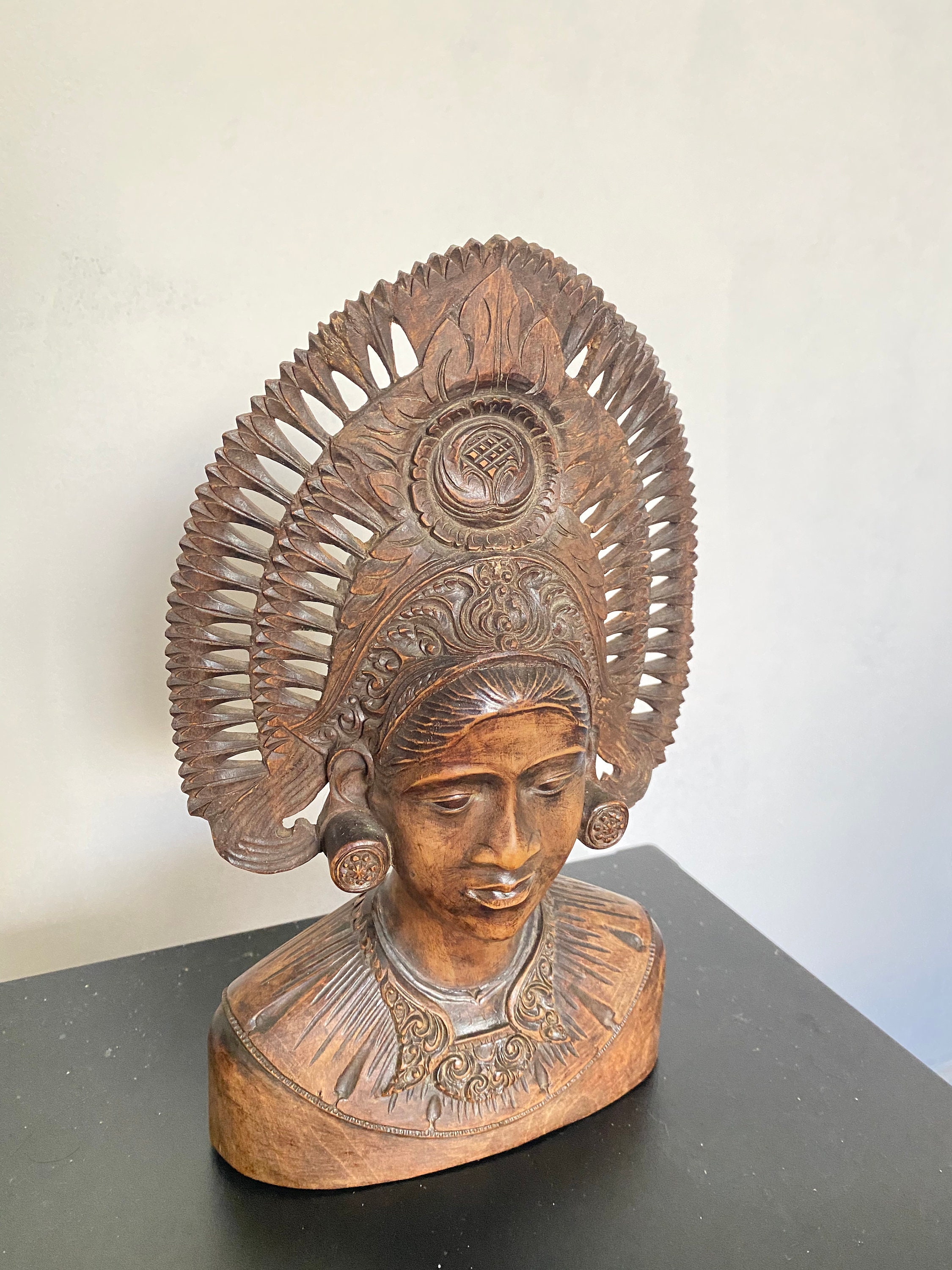 Hand Crafted Head Bust 1900