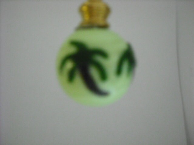 Green Palm Tree Lamp Pull - Etsy