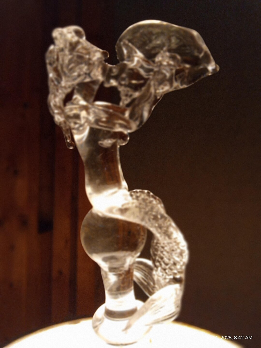 Mermaid Finial With Conch Horn - Etsy