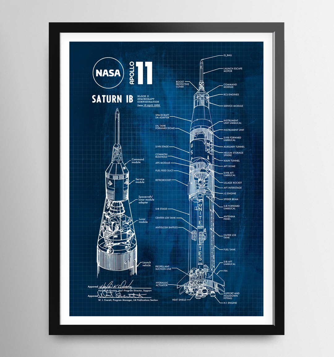 Apollo Saturn V Blueprint