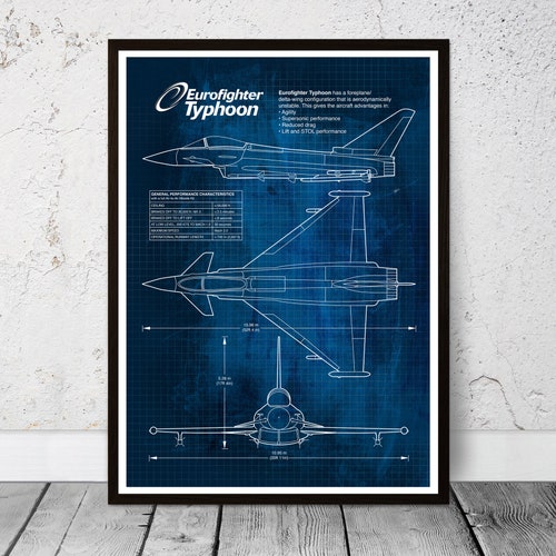 Eurofighter Typhoon Blueprint