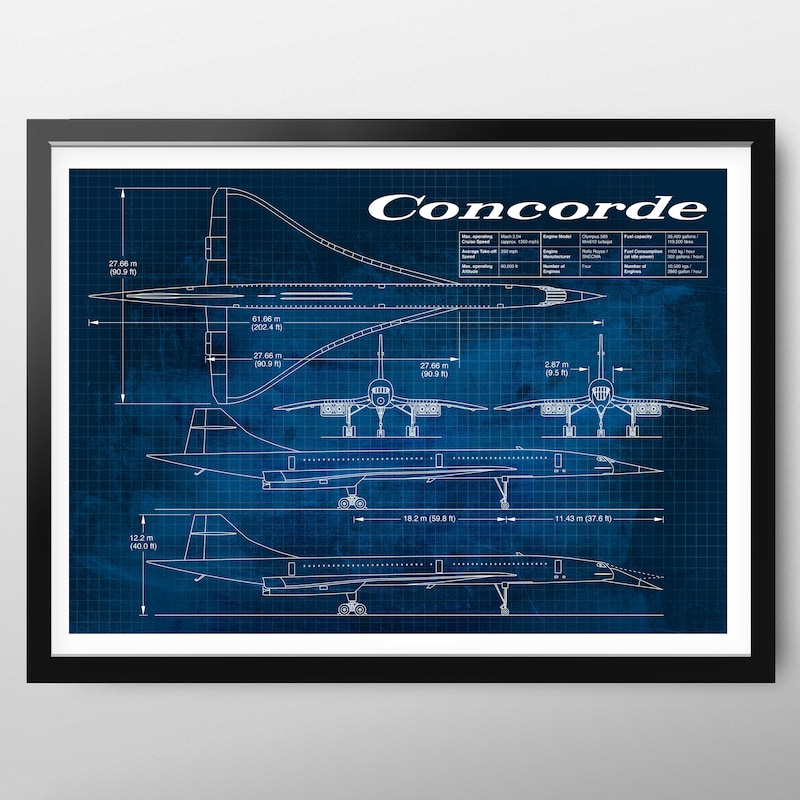 Concorde - Etsy