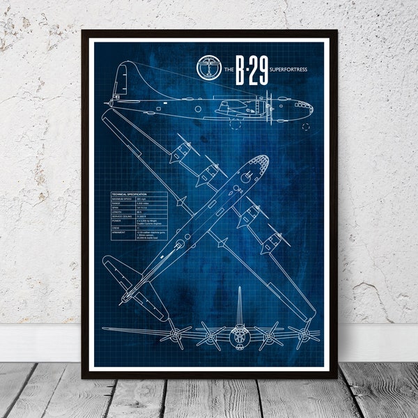 B29 Bomber - Etsy