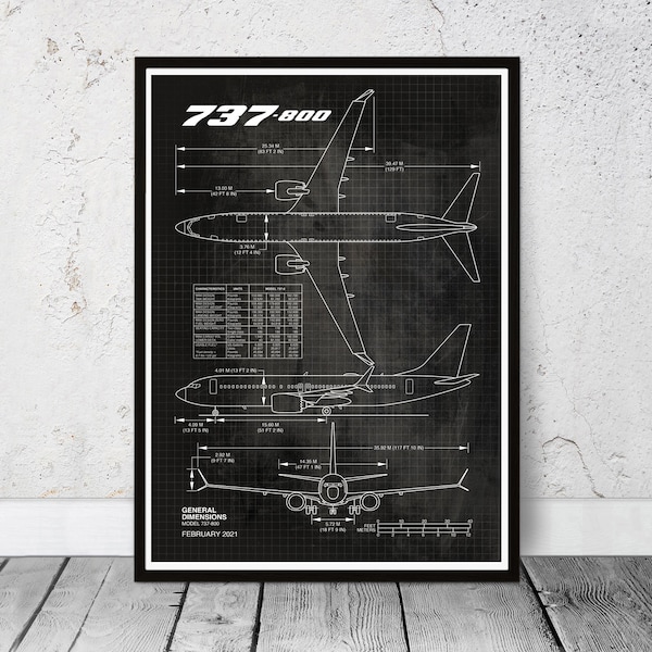 Blue Print Poster - Etsy UK