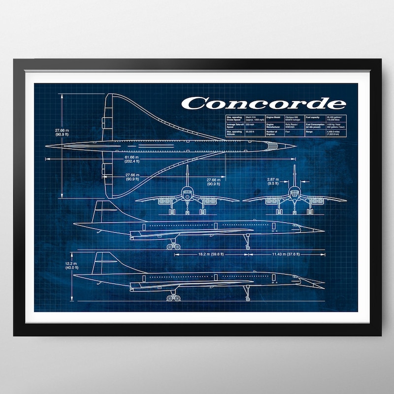 Concorde - Etsy