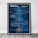 Blueprint Beechcraft Bonanza Poster American Aviation - Etsy