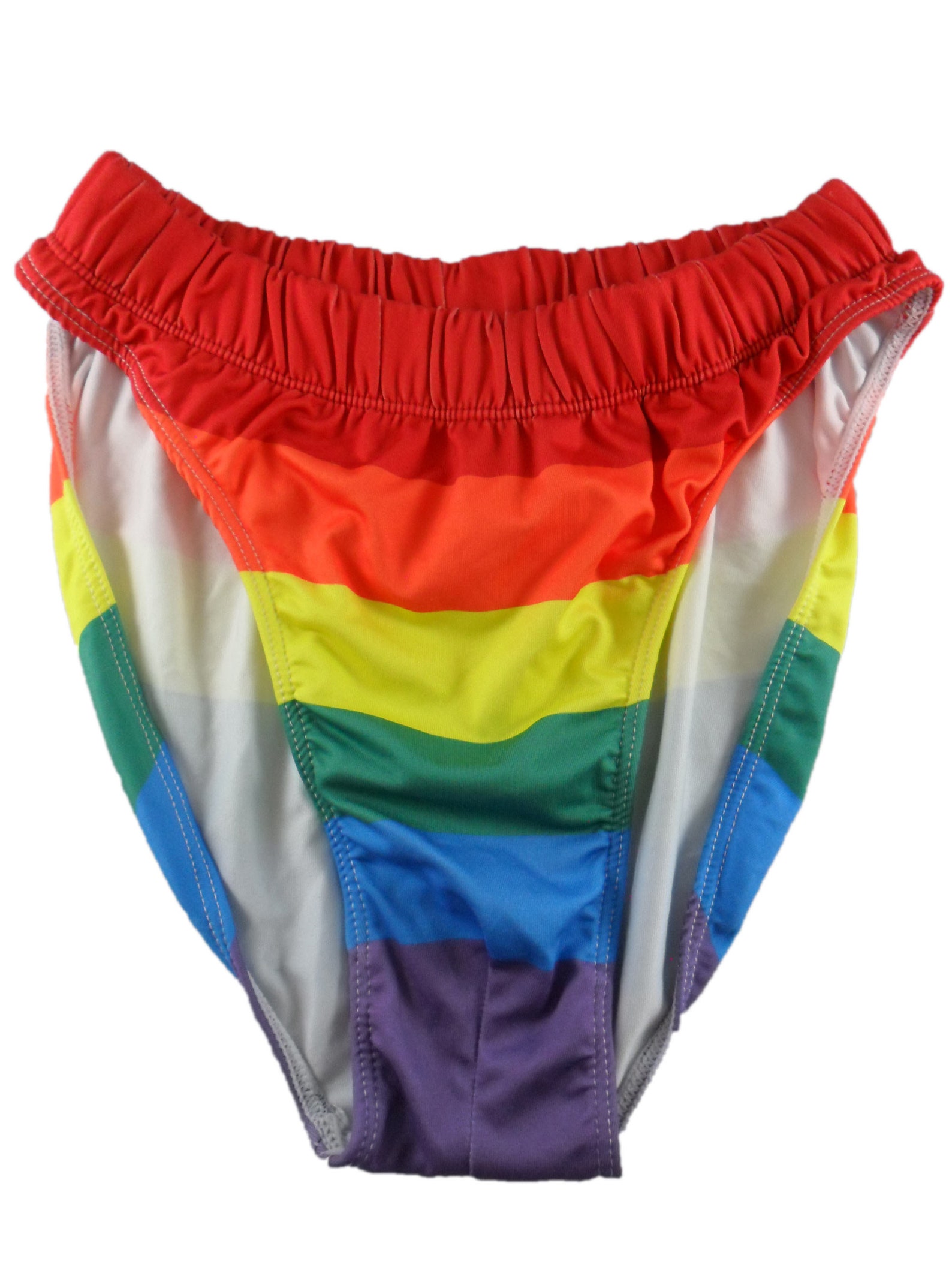 Unisex Rainbow Swimwear Brief Microfiber Fast Dry Etsy