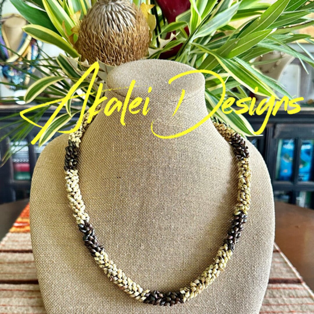 Picasso Yellow/metallic Brown Dragon Scales Necklace 28 - Etsy