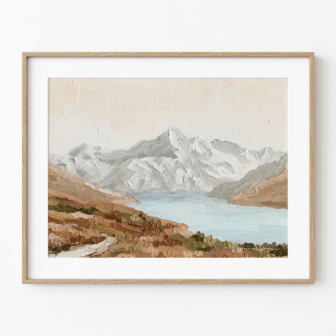 Mount Cook Print – Lake Pukaki, New Zealand Mountain Art - Etsy UK