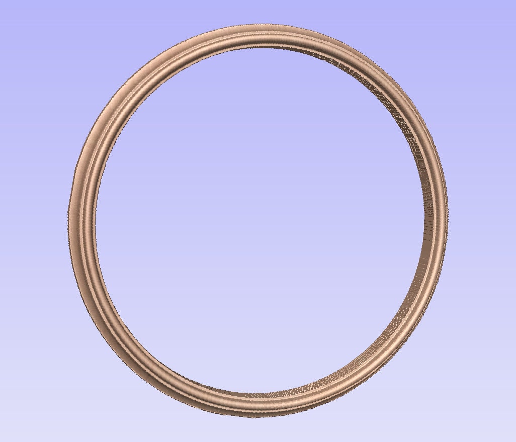 Round Picture Frame STL Files, CNC Cut, 3D Print (digital Download) - Etsy