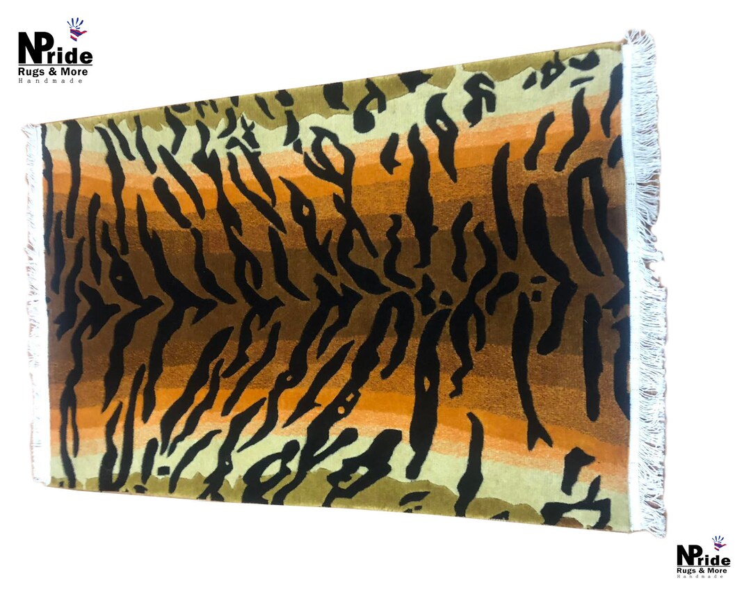 Antique Tiger Stripe Rug Carpet Runner -rectangle- 2x3ft - 60x90cm ...