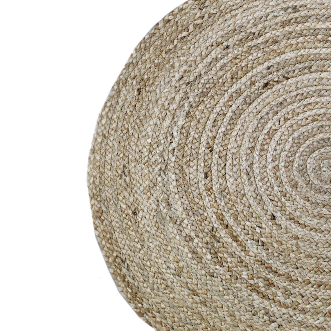 6 Foot Round Jute Rug mat Braided National Jute Rug 5 Foot | Etsy
