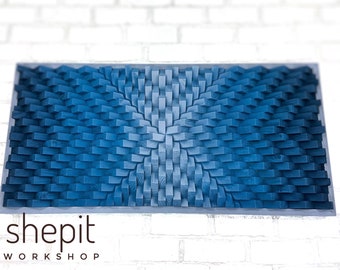 Geometric Wood Wall Art Acoustic Panel Sound Diffuser - Etsy