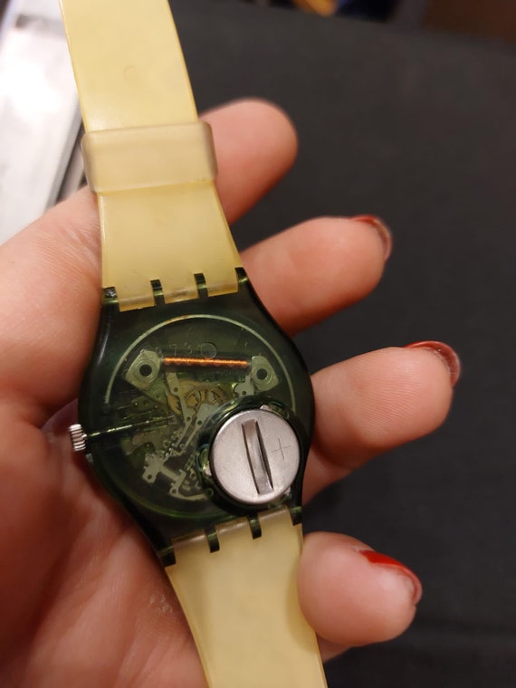 Swatch CRASH GG111 Massimo Giacon 1991 VINTAGE Rare - Gem