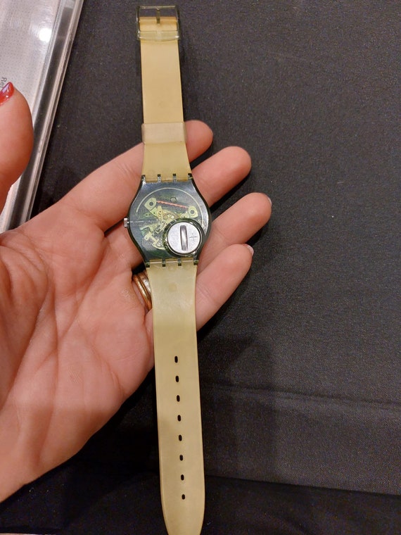 Swatch CRASH GG111 Massimo Giacon 1991 VINTAGE Raro - Gem