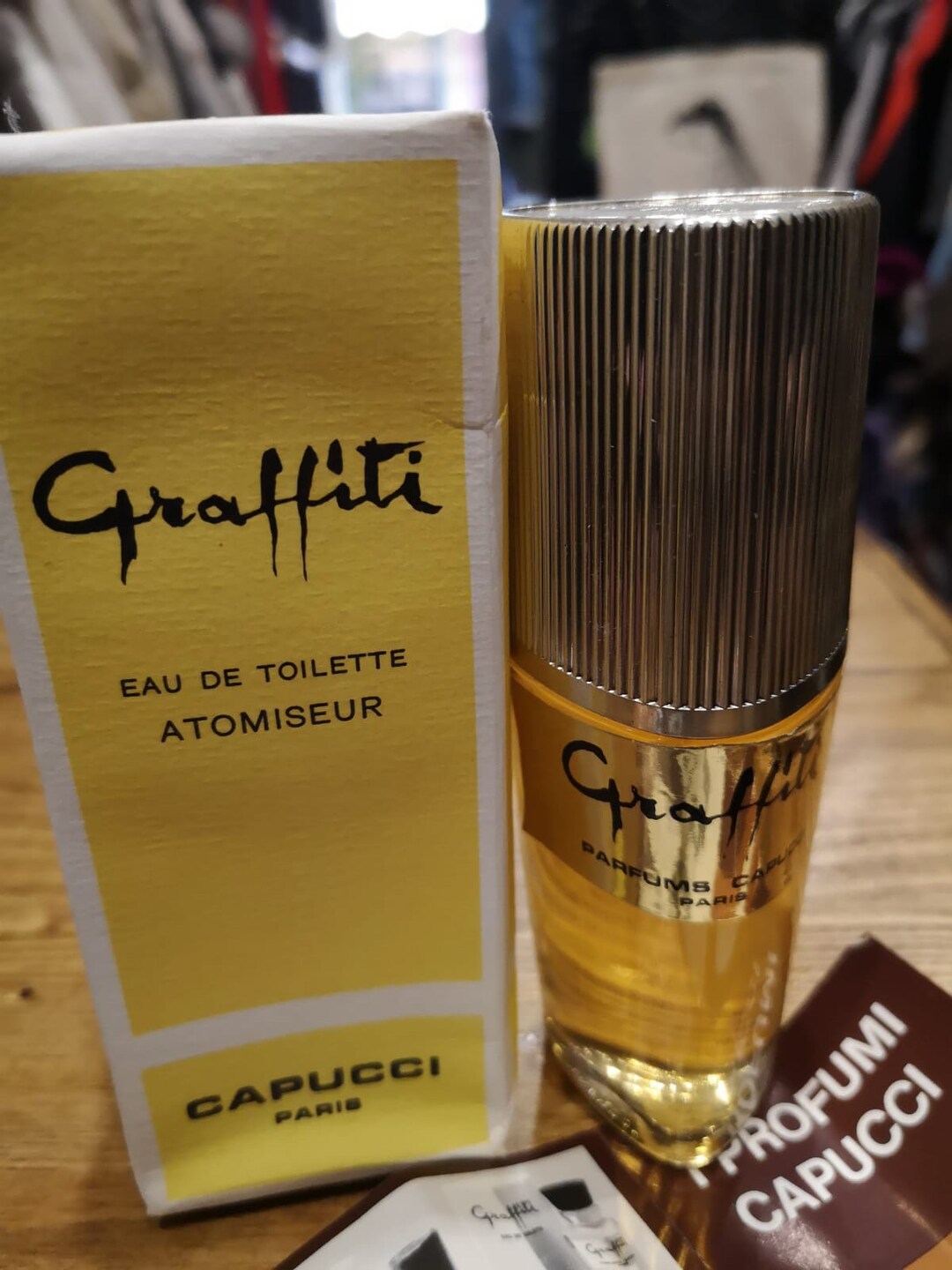 Capisci Paris graffiti Perfume - Etsy