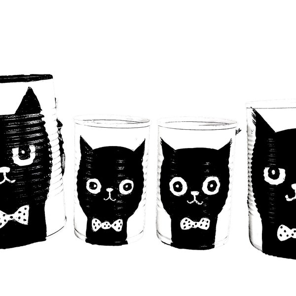 Painted Tin Cans - Etsy