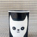 Hand Painted Tin Cans With Cute Cats, Recycled Tins, Small Storages ...