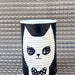 Hand Painted Tin Cans With Cute Cats, Recycled Tins, Small Storages ...