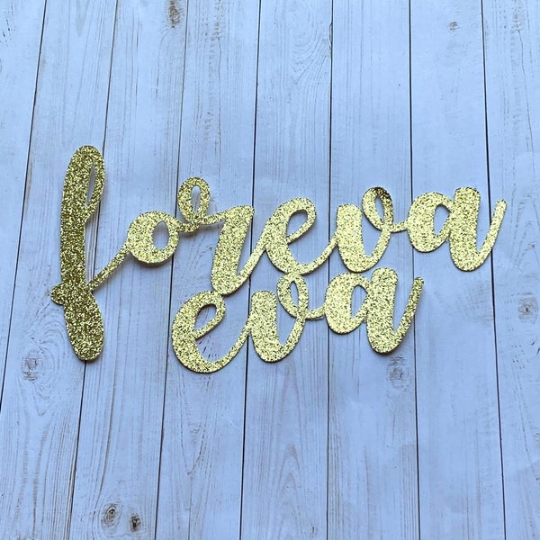 Foreva Eva Cake Topper - Etsy