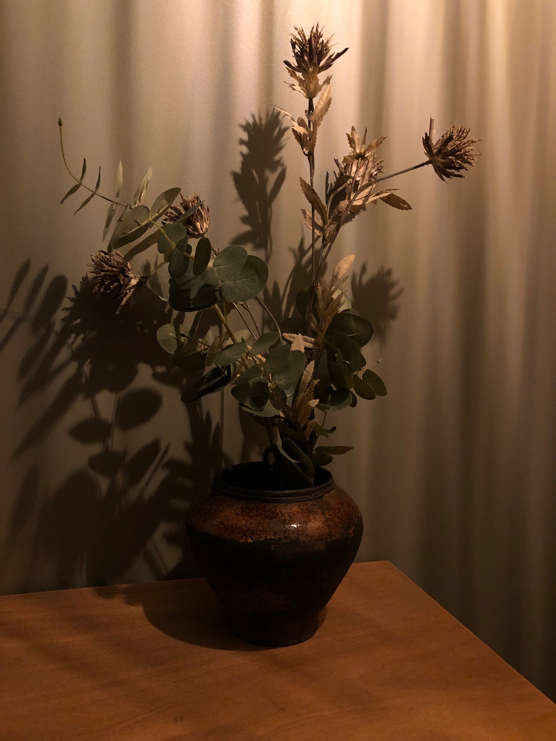 Vintage Black Clay Pot Rustic Vase Pottery Old Clay Vessel - Etsy