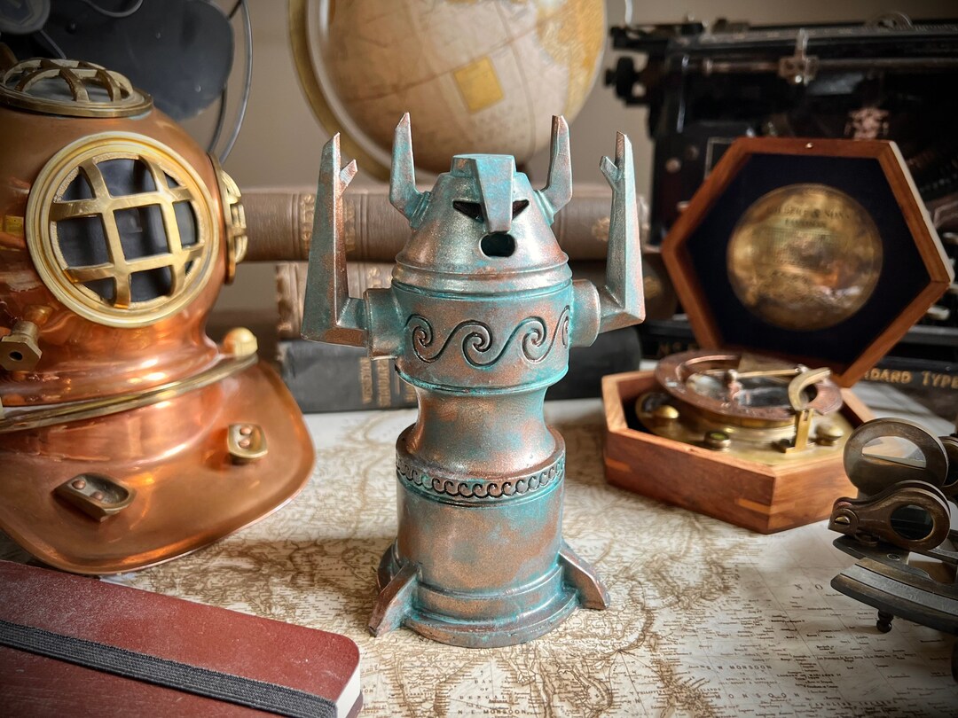 Fate of Atlantis Horned Idol Prop Replica Resin Cast - Etsy