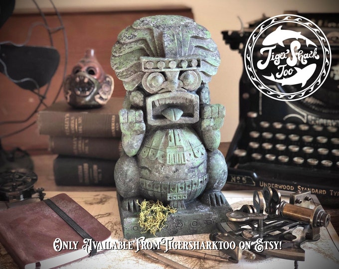 Large Chachapoyan Demon Statue (10” Tall Version) - Etsy