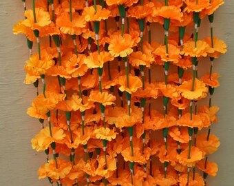 Marigold garland | Etsy