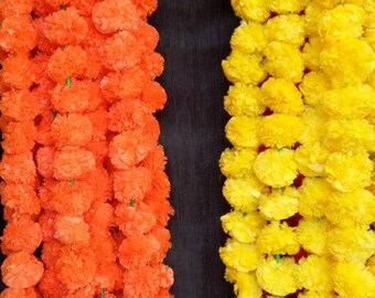 Marigold garland | Etsy