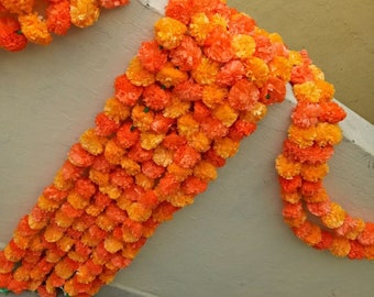 Marigold garland | Etsy