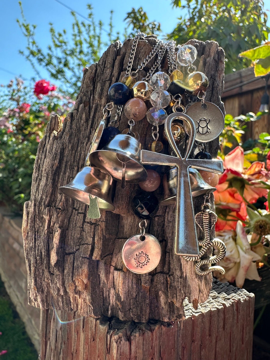 Ra Bells/ Sun God/ Egyptian God/ Spiritual Bells/ Sound Cleansing ...