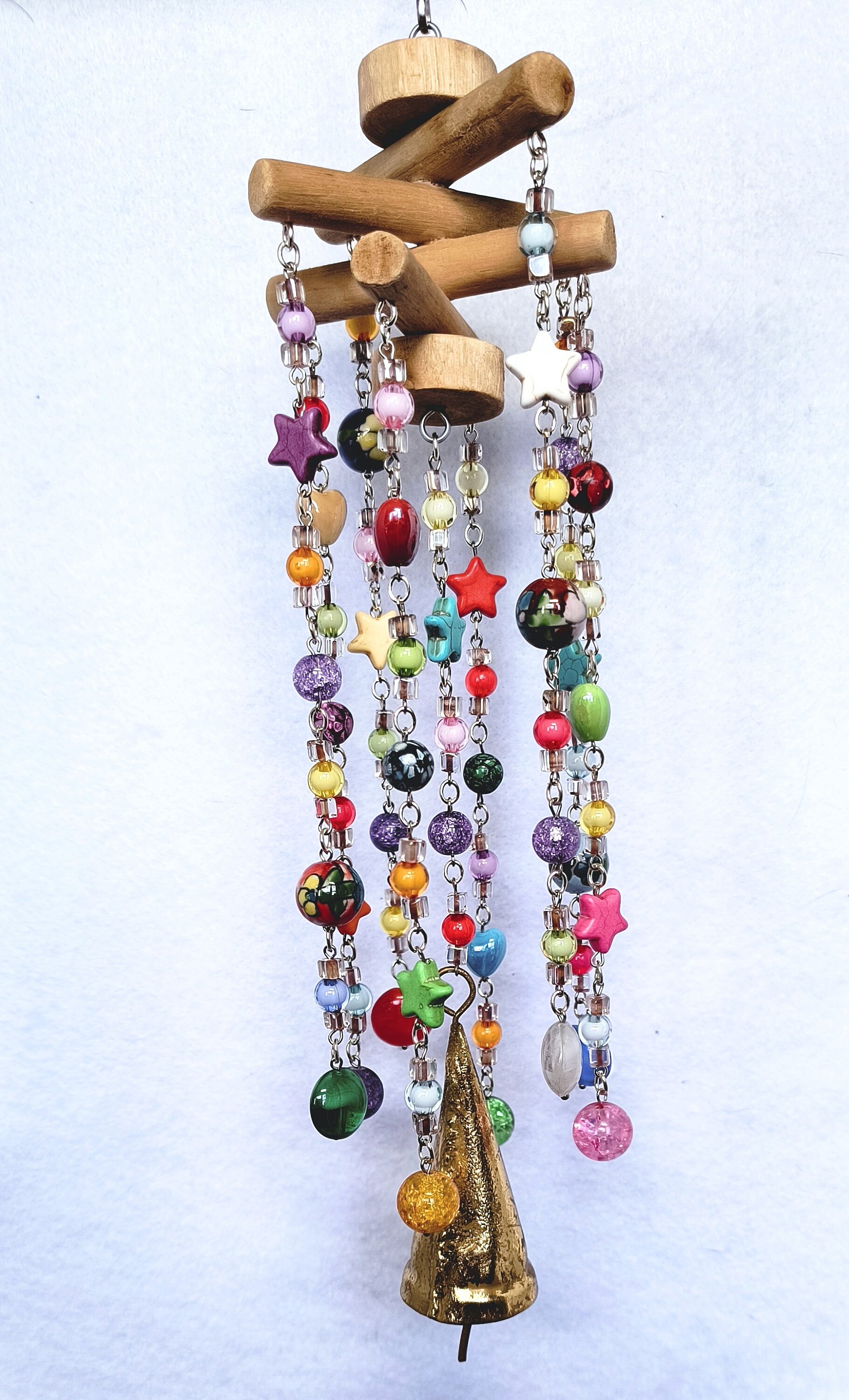 Spiral Wood Wind Chime - Etsy