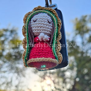 Virgin Mary / Virgen De Guadalupe / Virgen Maria / Keychain - Etsy