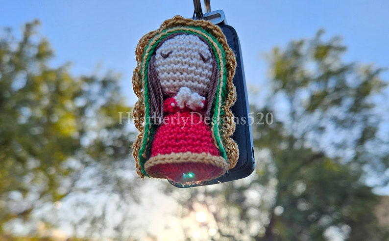 Virgin Mary / Virgen De Guadalupe / Virgen Maria / Keychain - Etsy