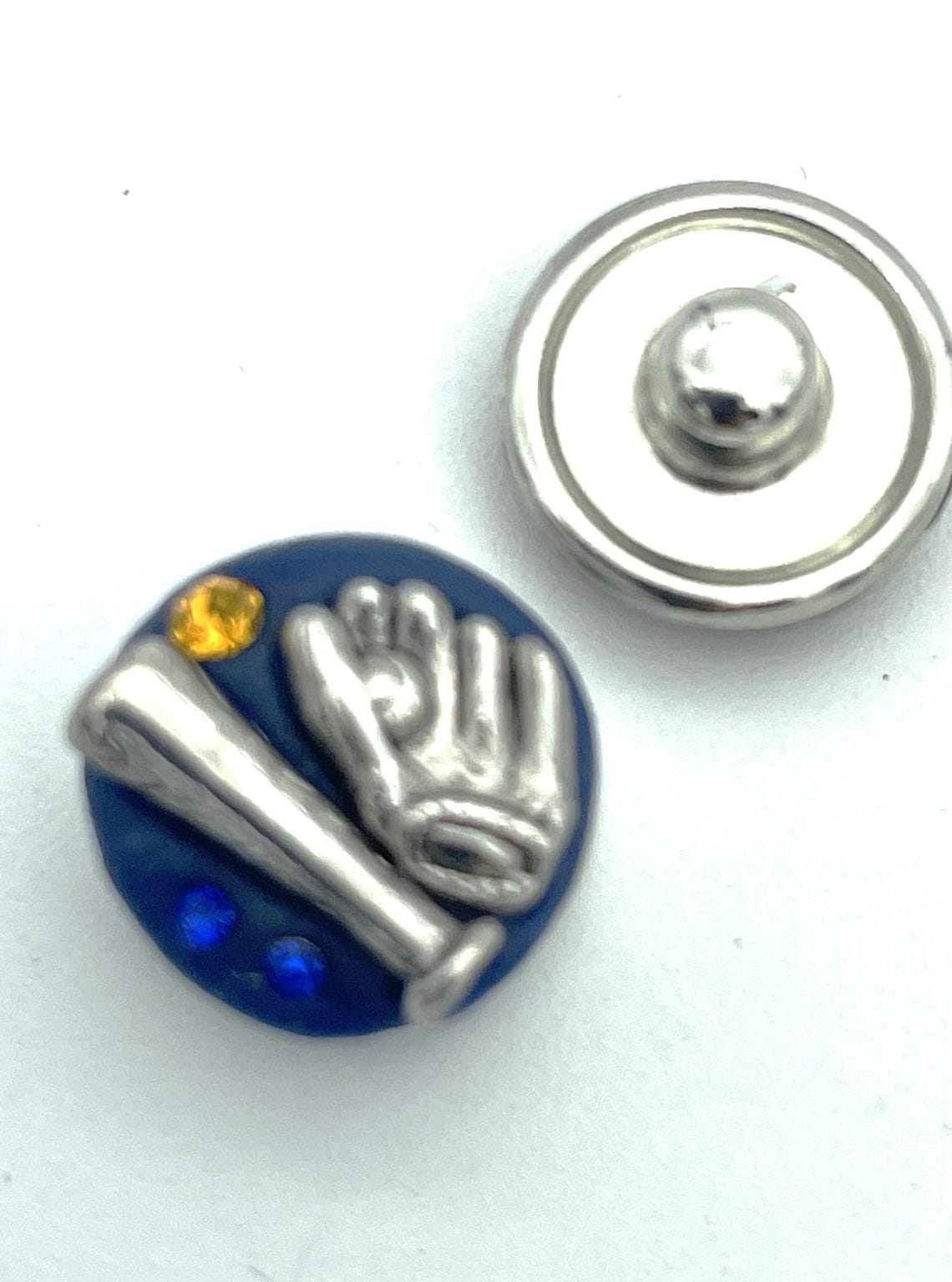 Sports Theme, Baseball Glove, Football 12mm Mini Petite Jazz Snapstm ...