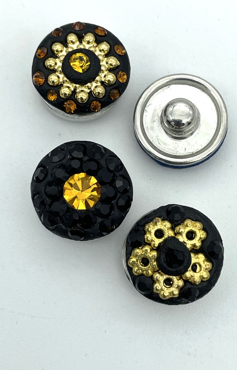 Colorful 12mm Mini Petite Jazz Snapstm for Snap Button Jewelry - Etsy
