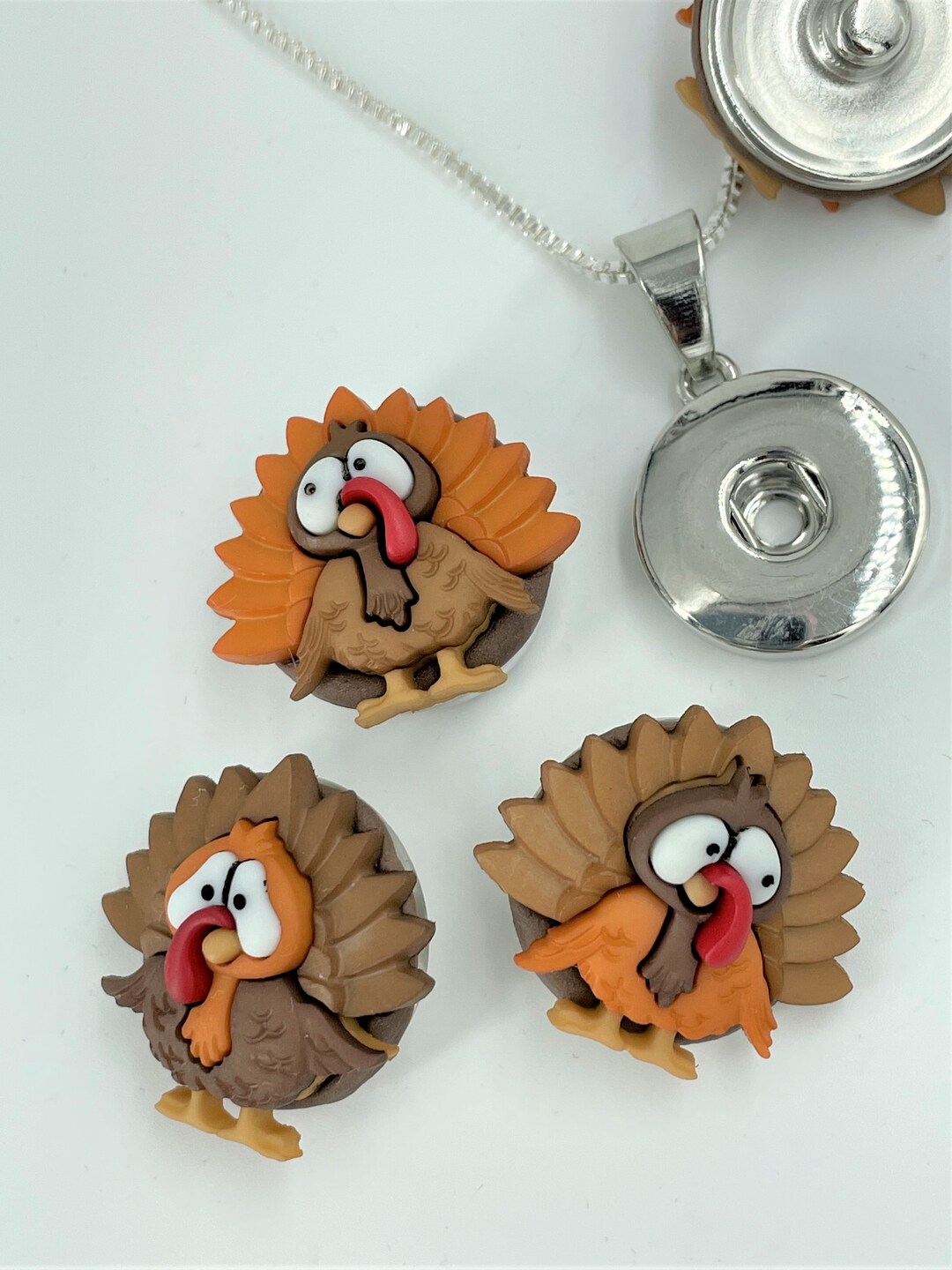 Turkey 18mm 20mm Jazz Snaps, Standard Size to Fit Snap Button Jewelry ...