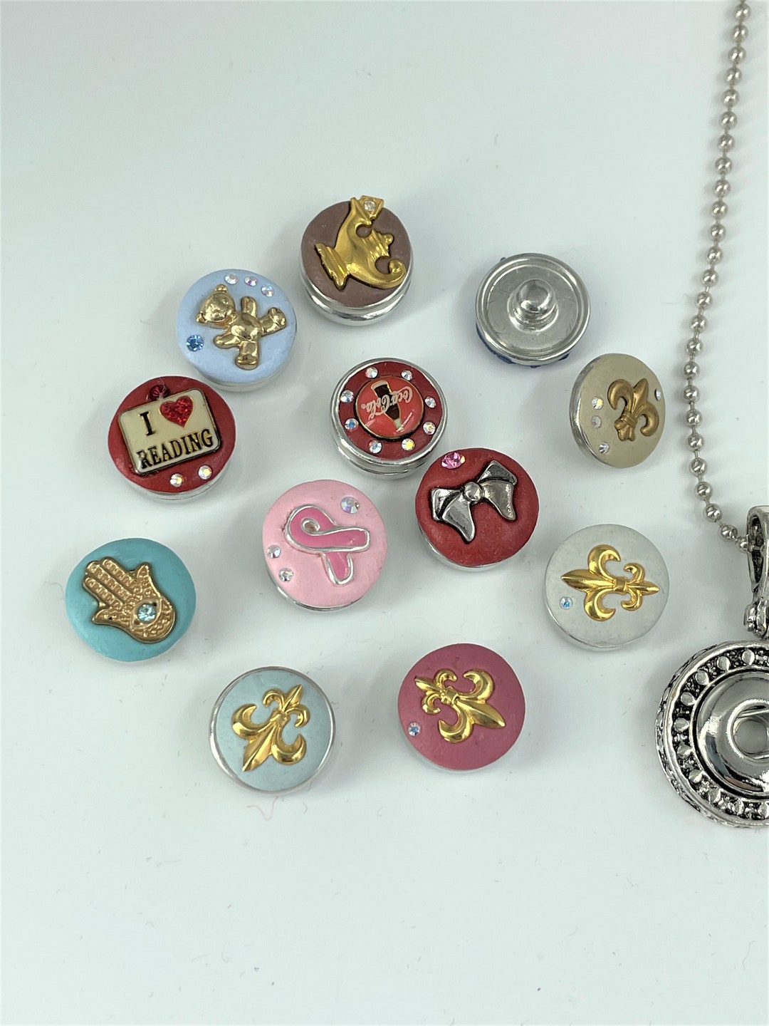 1 of a Kind 12mm Mini Petite Jazz Snaps for Snap Button Jewelry - Etsy