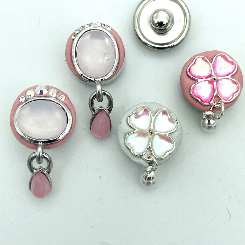 Snap Button Earrings - Etsy