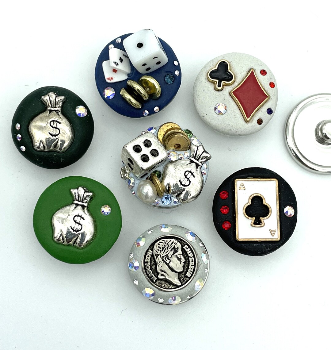 Money, Gaming, Games, Coin, Cards, Tic Tac Toe, Mahjong 18/20mm Jazz ...