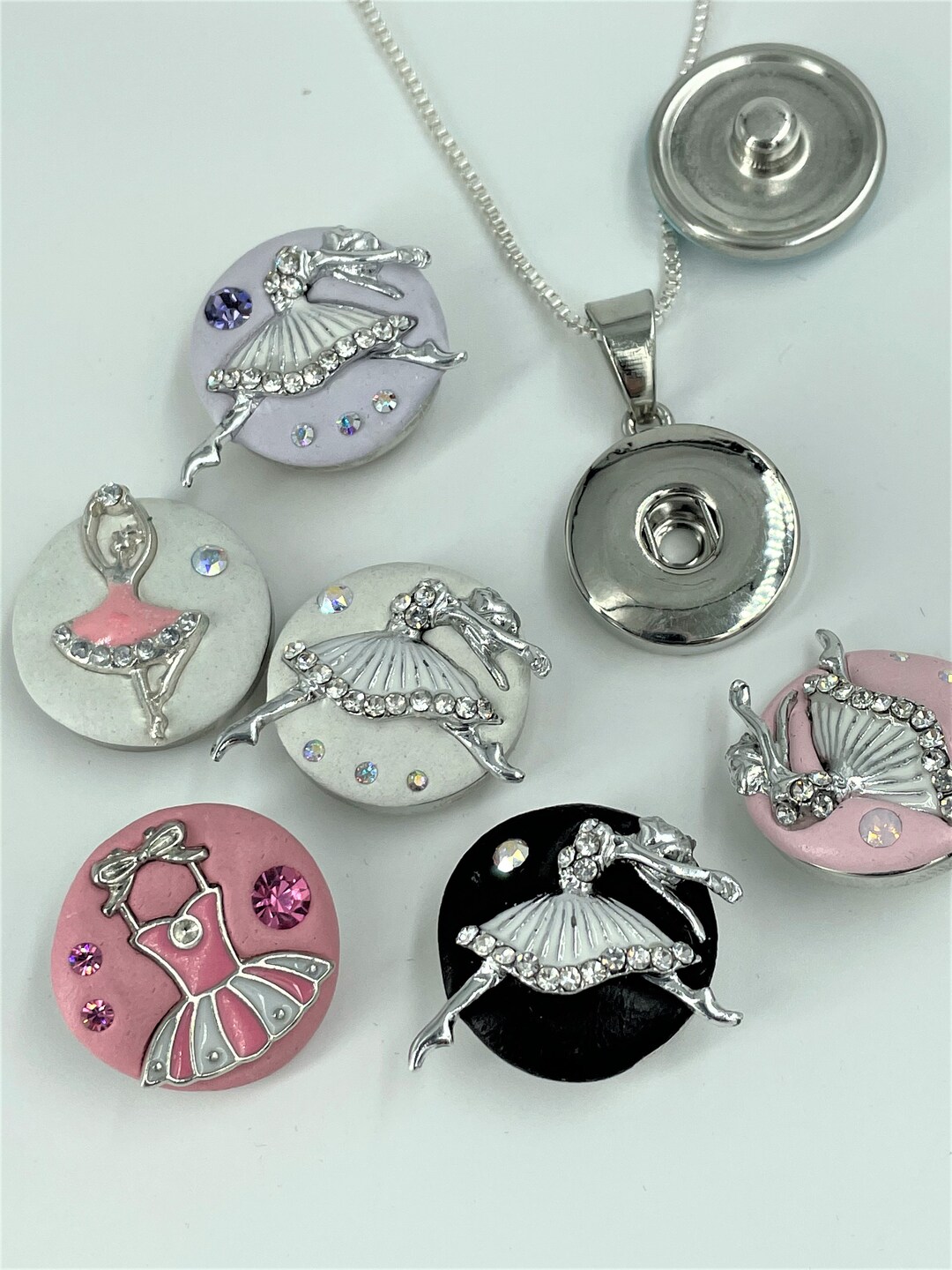 Ballet, Tutu, Shoes, Dance 18/20mm Jazz Snaps for Standard Size Snap ...