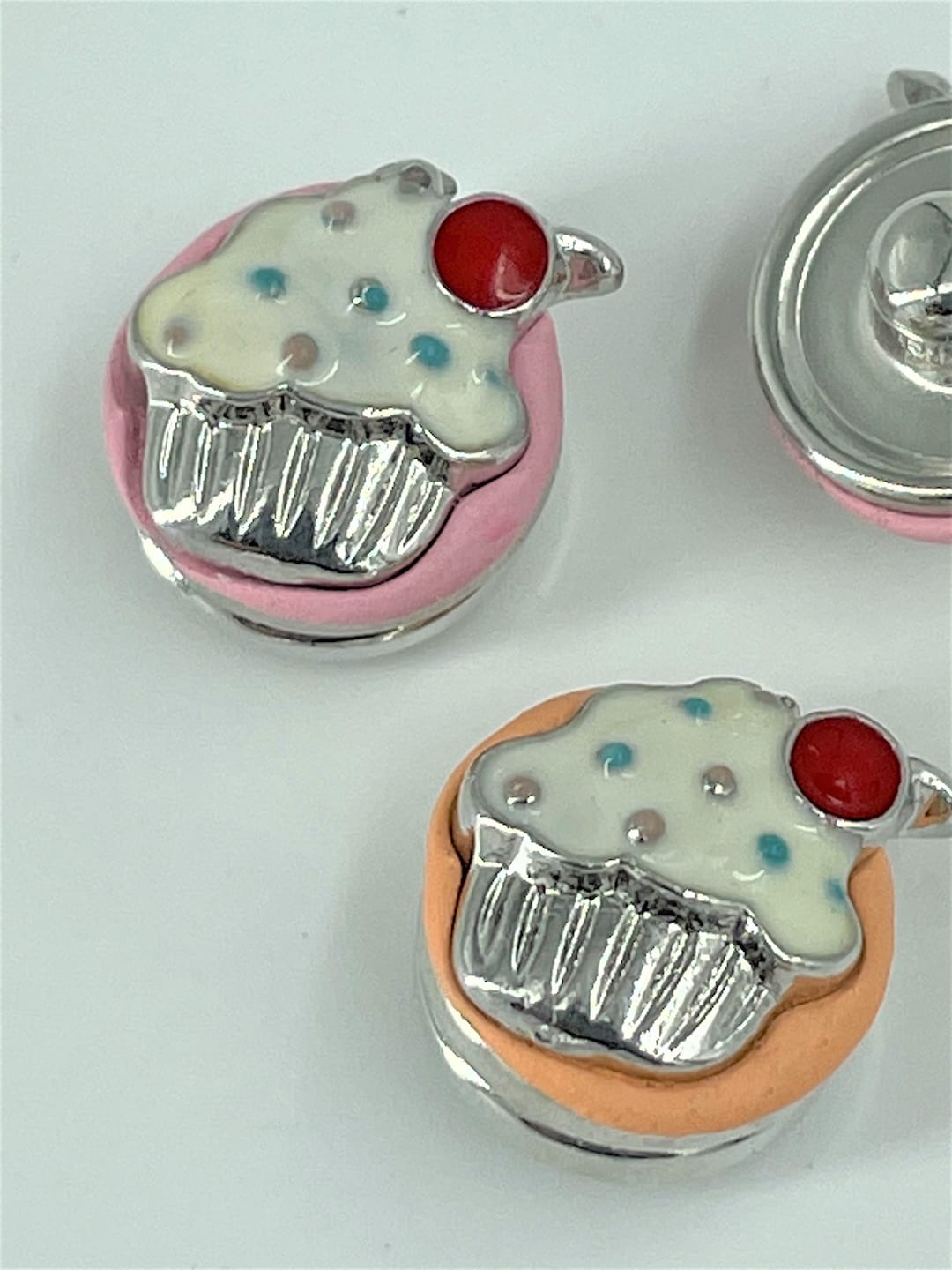 Cupcake 12mm Jazz Snaps Mini Petite for Snap Button Jewelry - Etsy