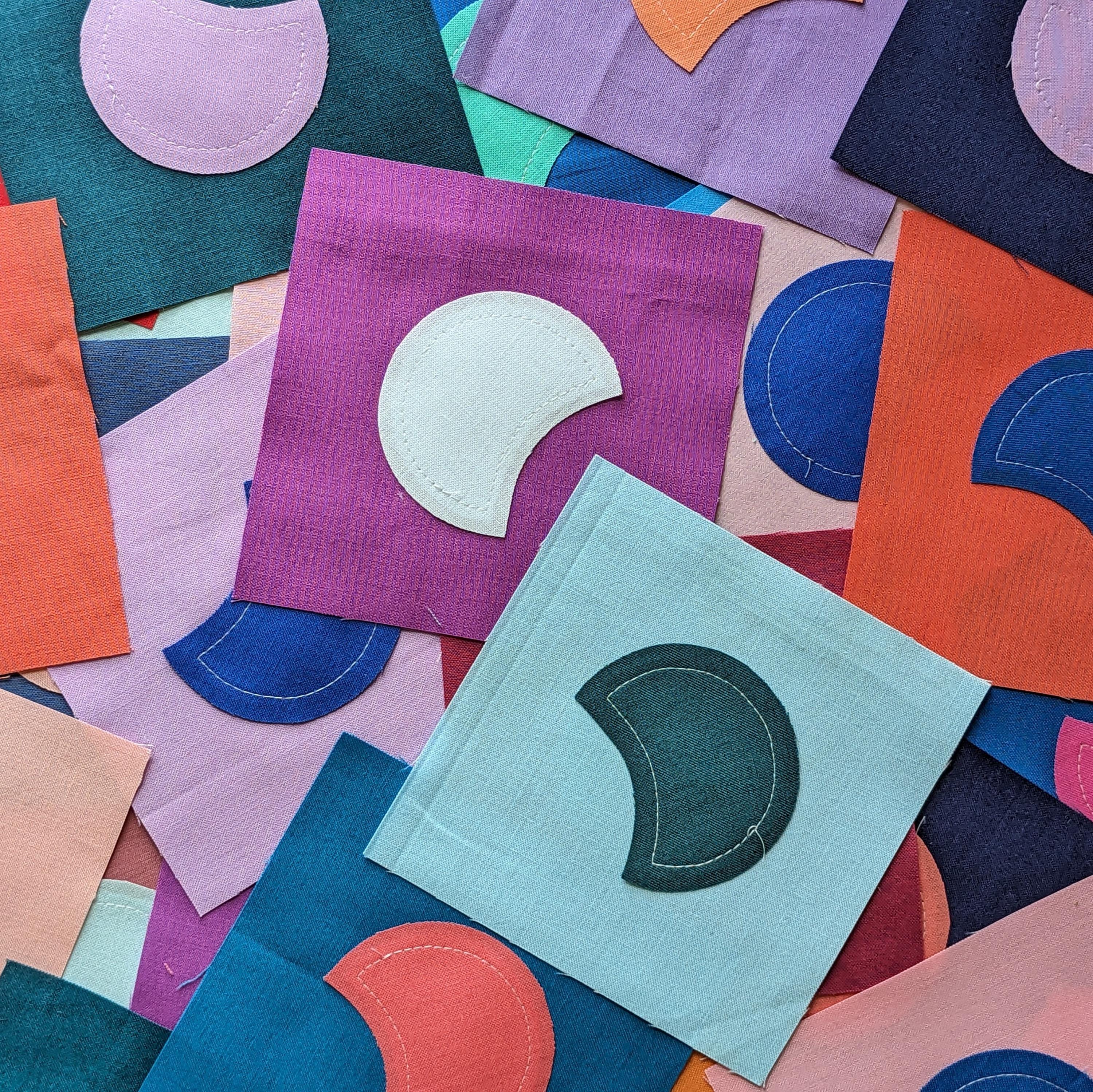 Moon Pie Mood Ring Block Pattern (PDF) - Etsy