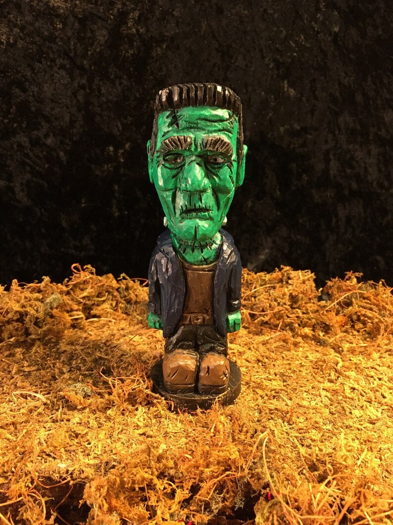 Frankenstein Halloween High Quality Resin Figurine by J.posson Handmade ...