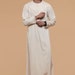 Pearled Ivory Omani Thobe - Etsy