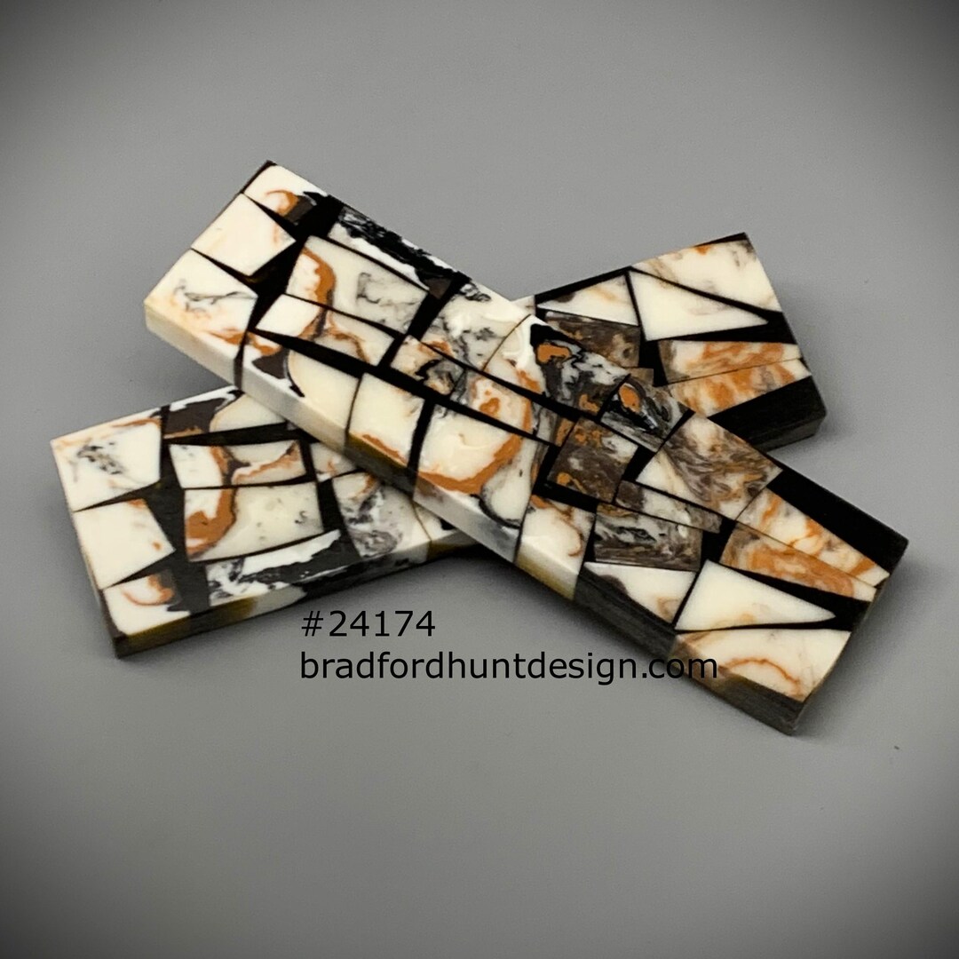 Mammoth Cut 100% Urethane Resin Custom Knife Scales 24174 - Etsy