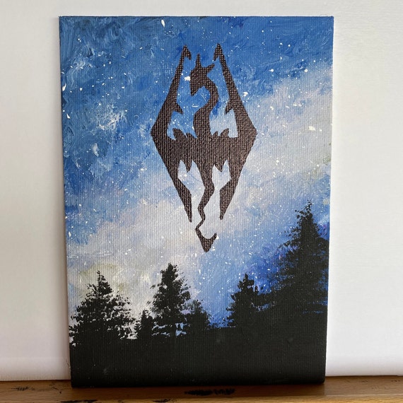Scenic Skyrim Mini - Etsy