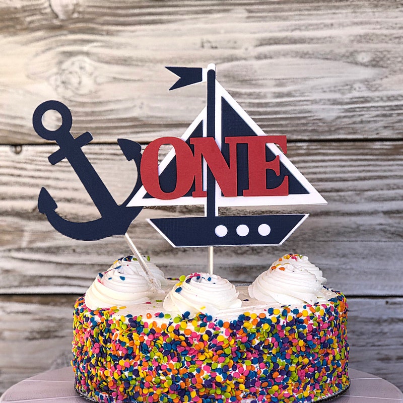 Nautical Cake Topper - Etsy UK